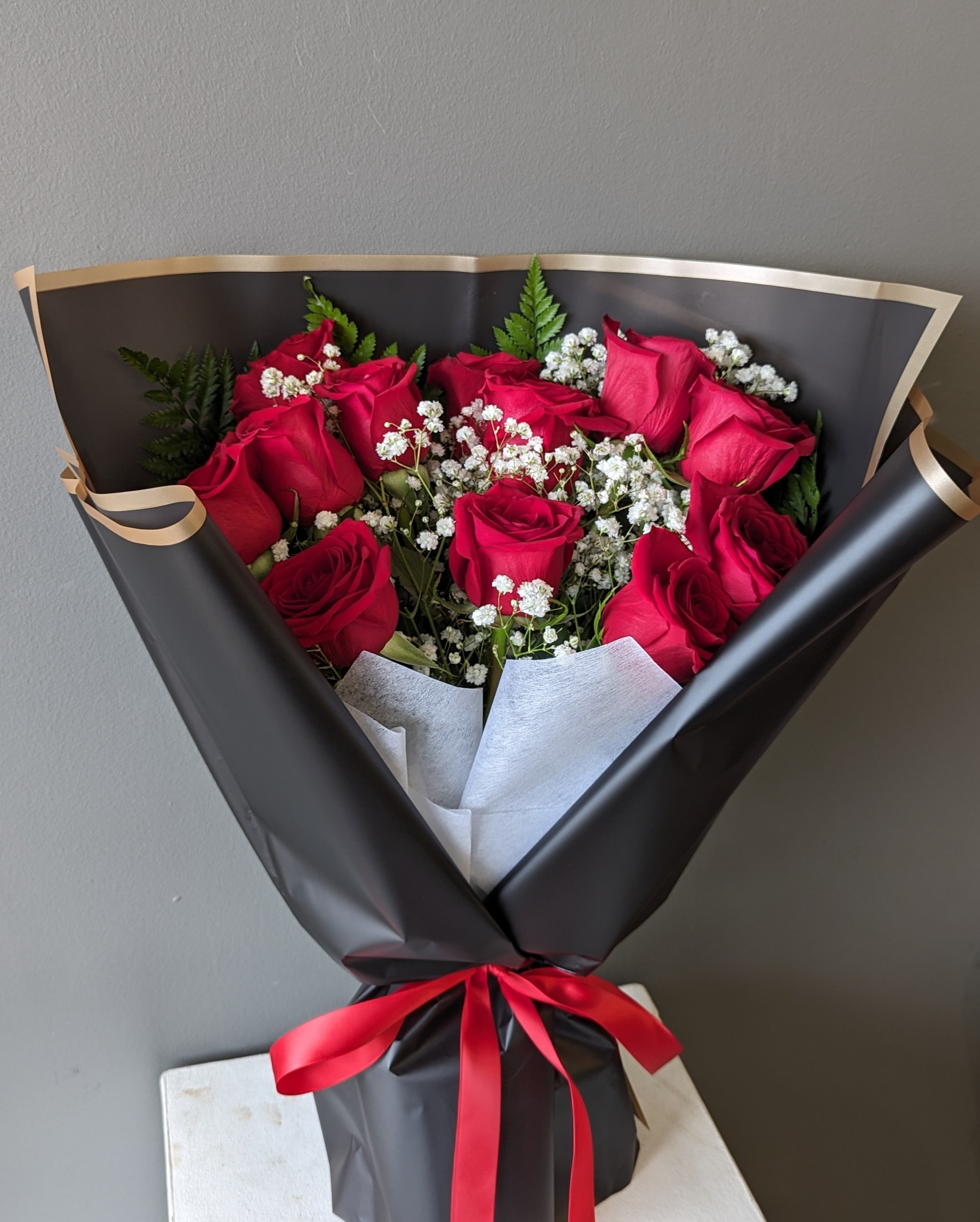 Simple Dozen Red rose – Floralbay
